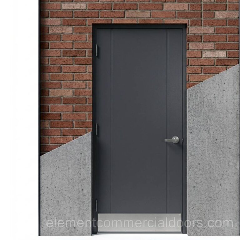 3’0” x 6’8” HM, Hollow Metal Door – Commercial Steel Door (36” x 80 ...