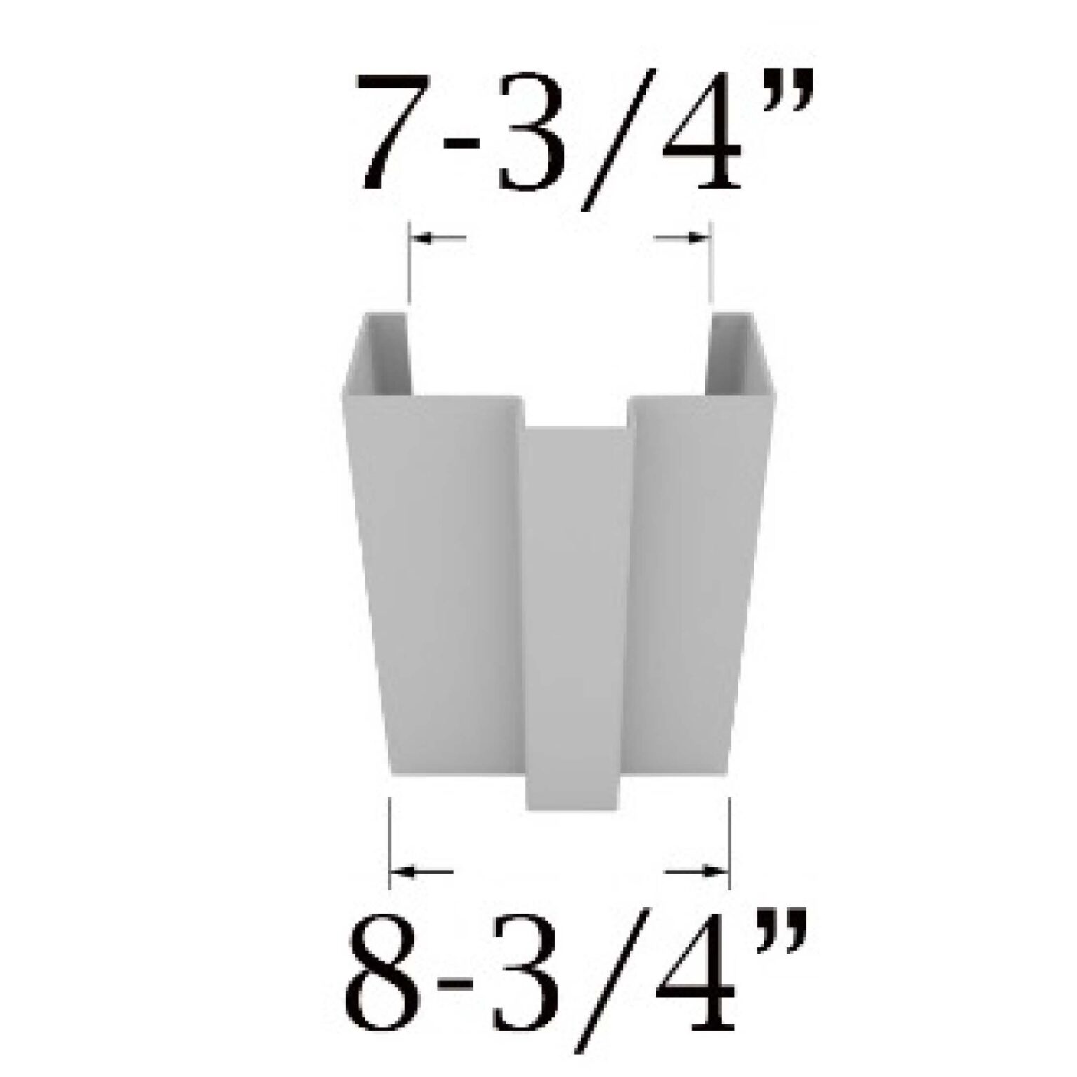 3’0″ X 7’0″ HM Door Drywall Frame – Element Commercial Doors
