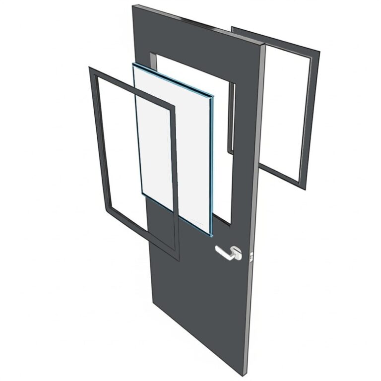 3’0” x 7’0” HM, Hollow Metal Door – Commercial Steel Door (36” x 84 ...